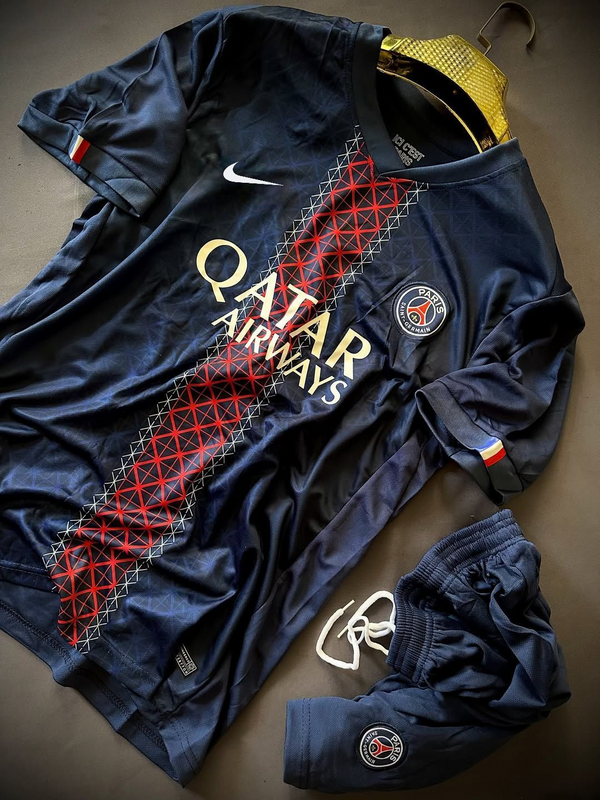 Paris Saint-Germain (PSG) 2025/26 Home Set (With Shorts) – Champions Kit